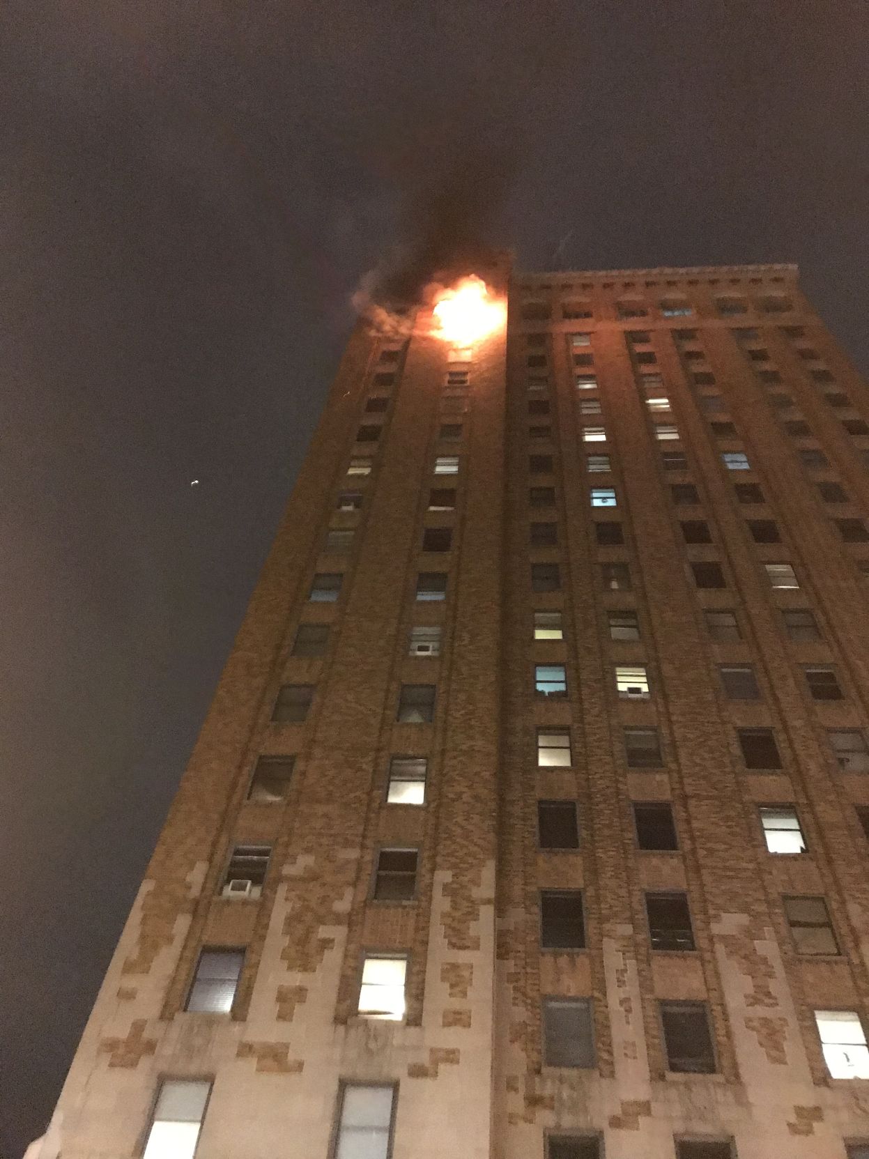 Damages Estimated at $100,000 in Apartment Fire at Leland Tower in ...