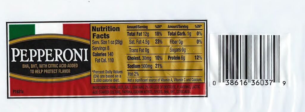 Pepperoni Recalled Over Health Concerns | Local News | wspynews.com