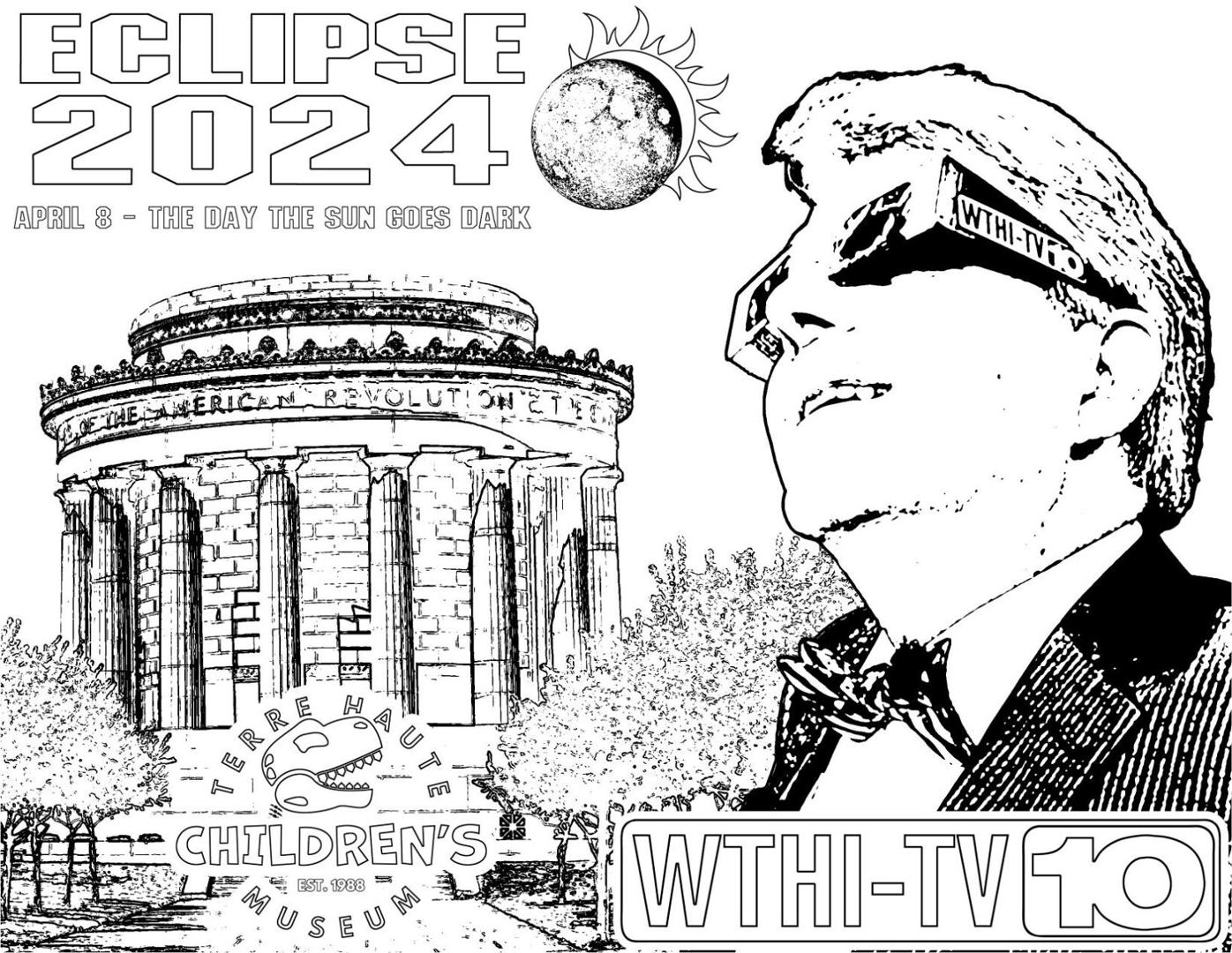 eclipse coloring sheet