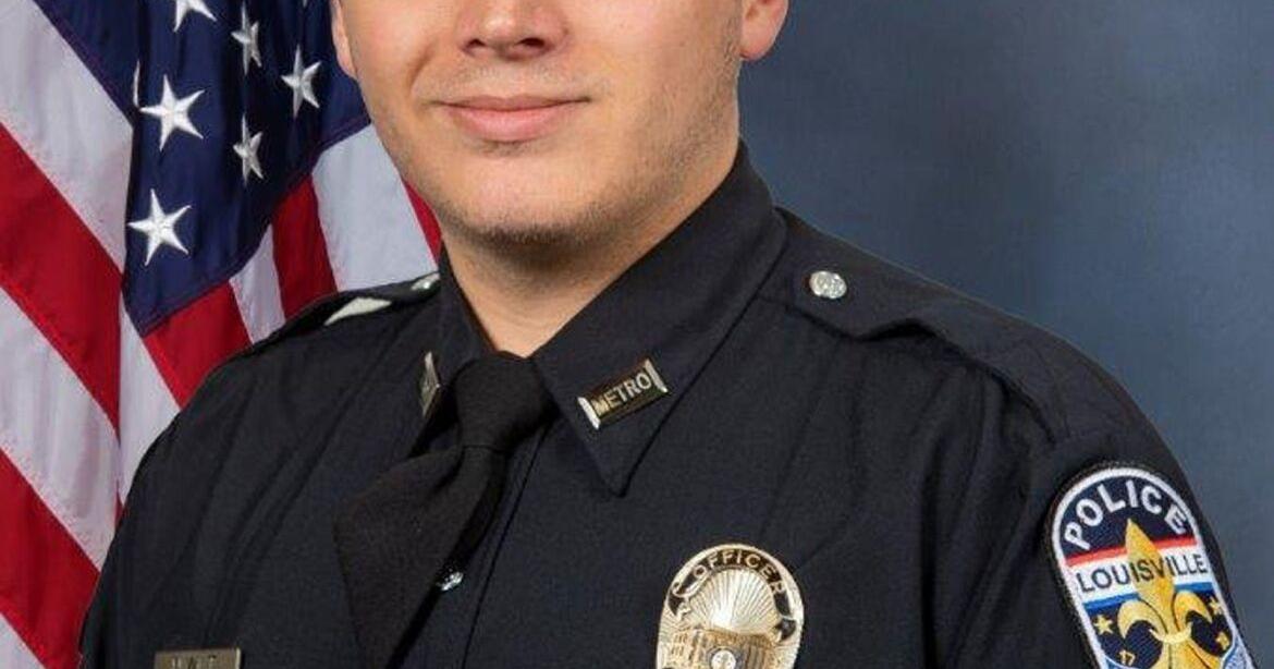 The officer shot in the head during a Louisville bank shooting is going ...