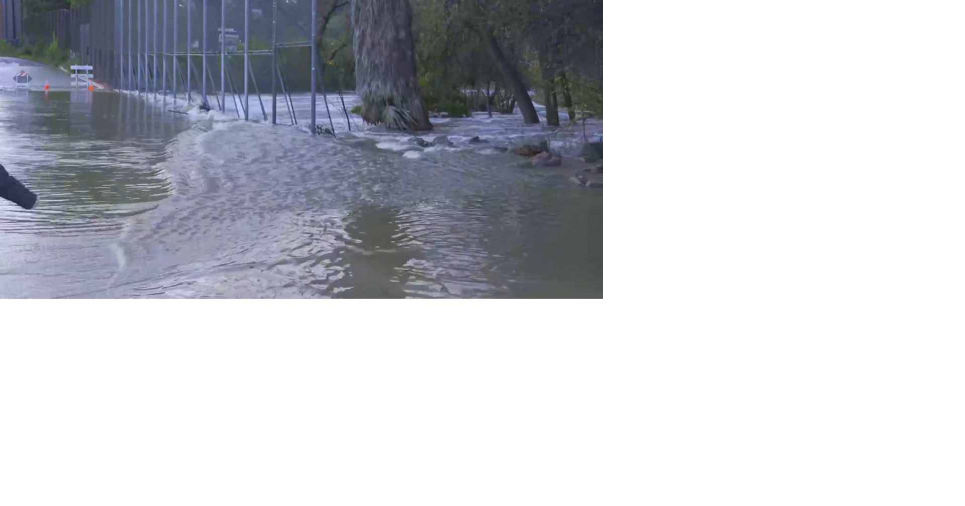 Weather Channel Meteorologist Mike Seidel on Flooded San Diego River ...