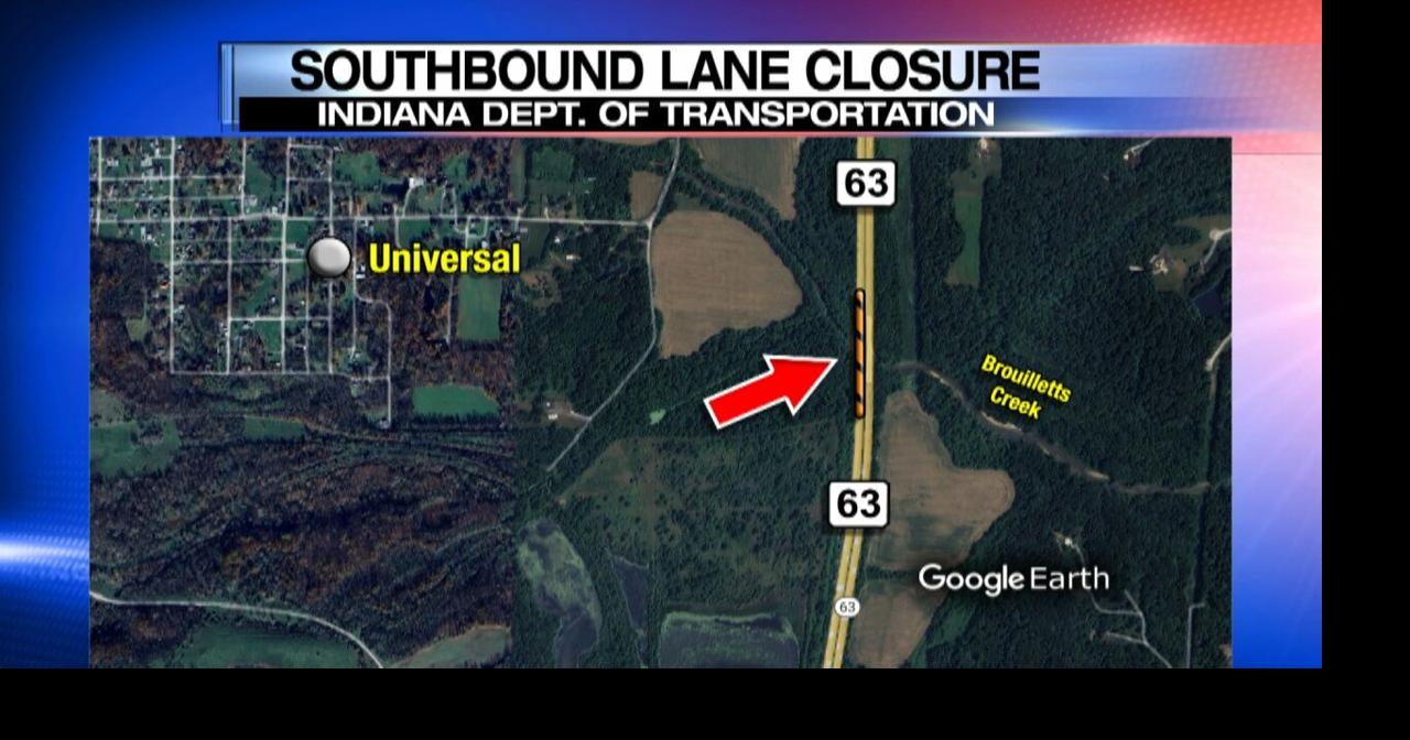 Lane closures begin on State Road 63 in Vermillion County | News ...