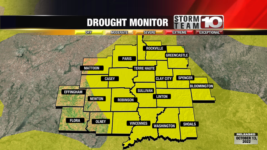 Wabash Valley in a moderate drought | Weather Blog | wthitv.com