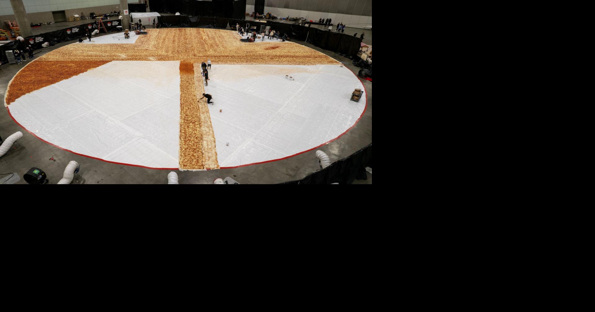 New record set for world's biggest pizza | | wthitv.com