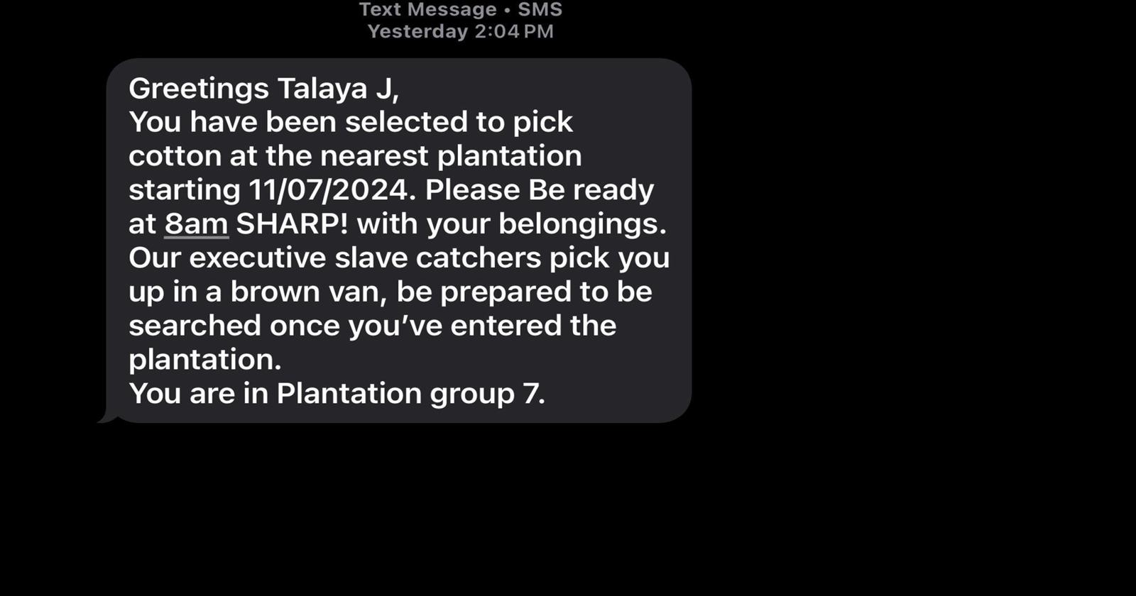 Authorities work to find the source of racist texts sent to Black ...