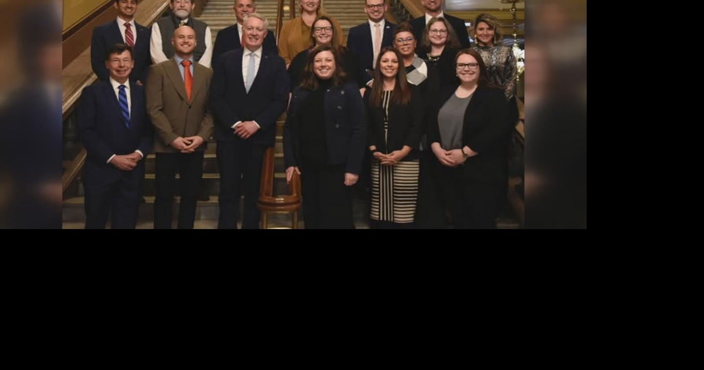 Local leaders traveled to the Indiana Statehouse to show their support ...