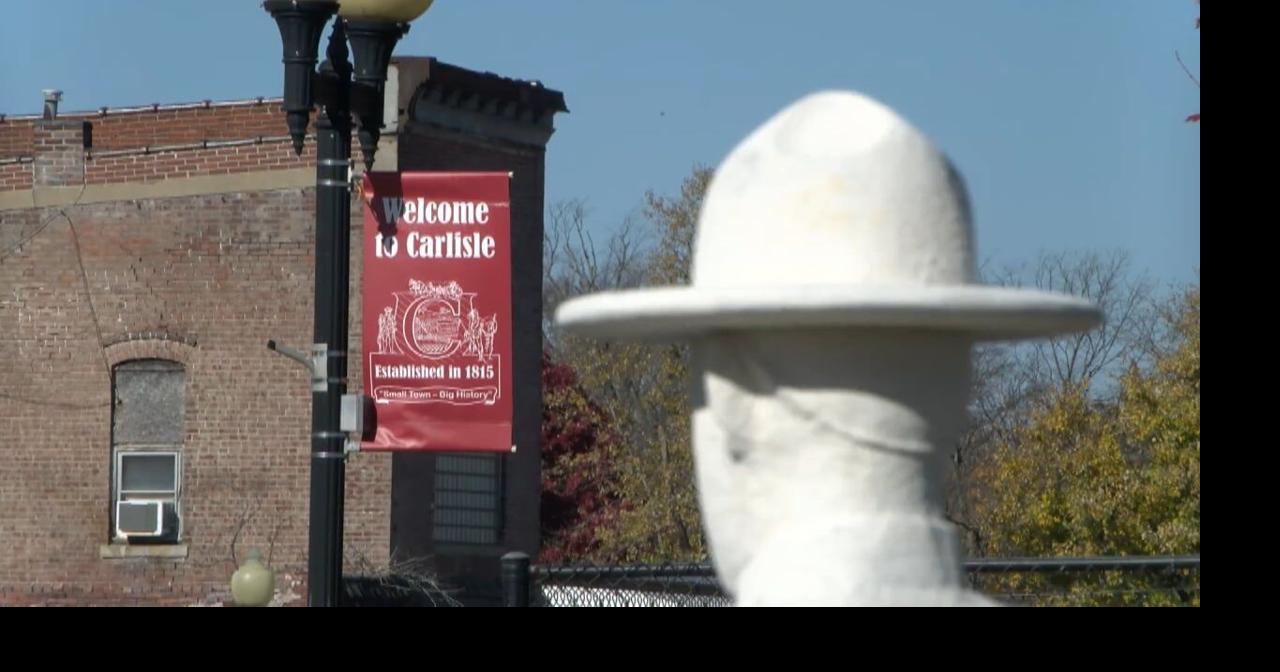 Carlisle veterans bring a 104 year old, World War I statue back to its ...