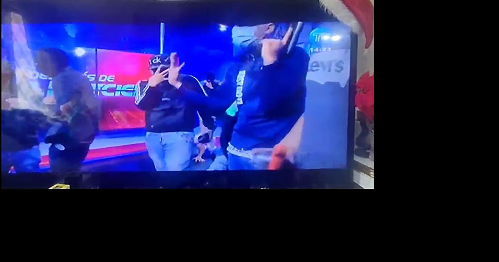 Ecuador declares ‘internal armed conflict’ as gunmen take over live TV broadcast | News | wthitv.com
