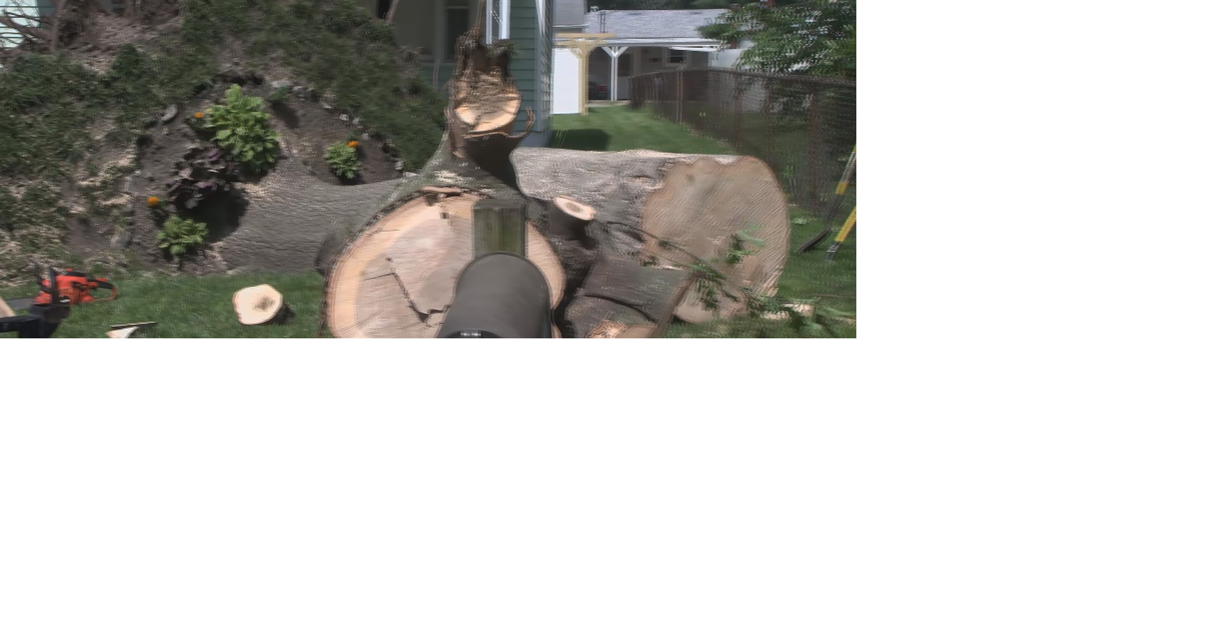 Chain saws buzz as Terre Haute tackles storm debris and damage | News ...