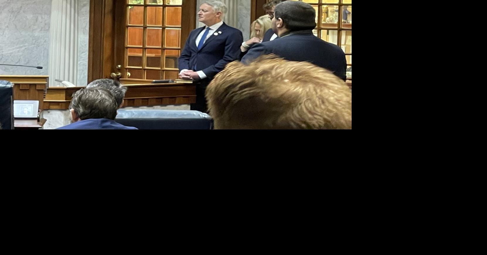 New Indiana State Senator Greg Goode, who represents parts of the ...