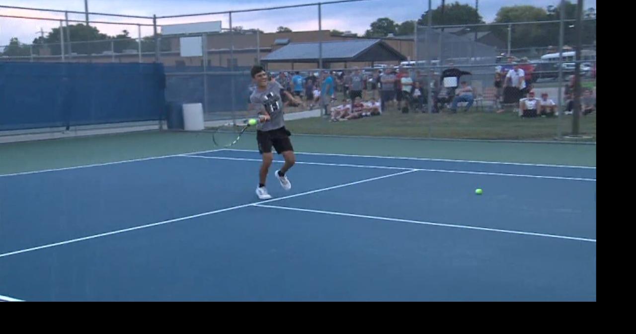 Barr-Reeve and Loogootee boys tennis sectional match gets rained out ...