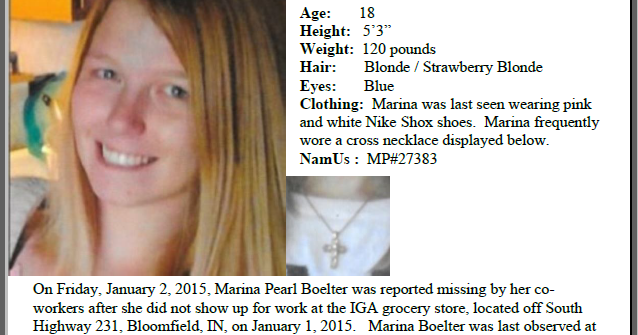 Indiana State Police seeking information on Bloomfield woman who went ...