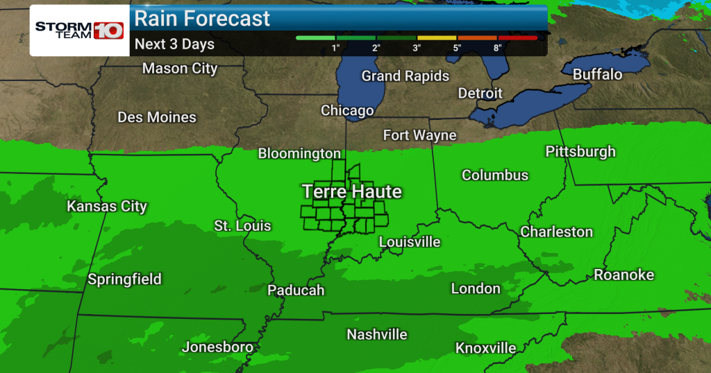 Persistent Gloom and Rounds of Rain Ahead | Forecast | wthitv.com