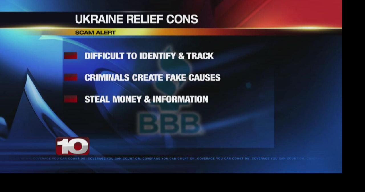 Preventing donations to Ukraine from getting into the hands of scammers ...