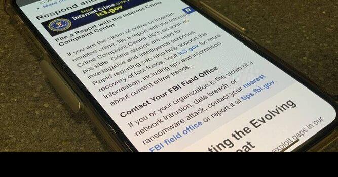 The FBI wants you to be aware of a new scam that you may see on your ...