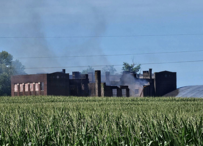 Old Decker School fire | | wthitv.com