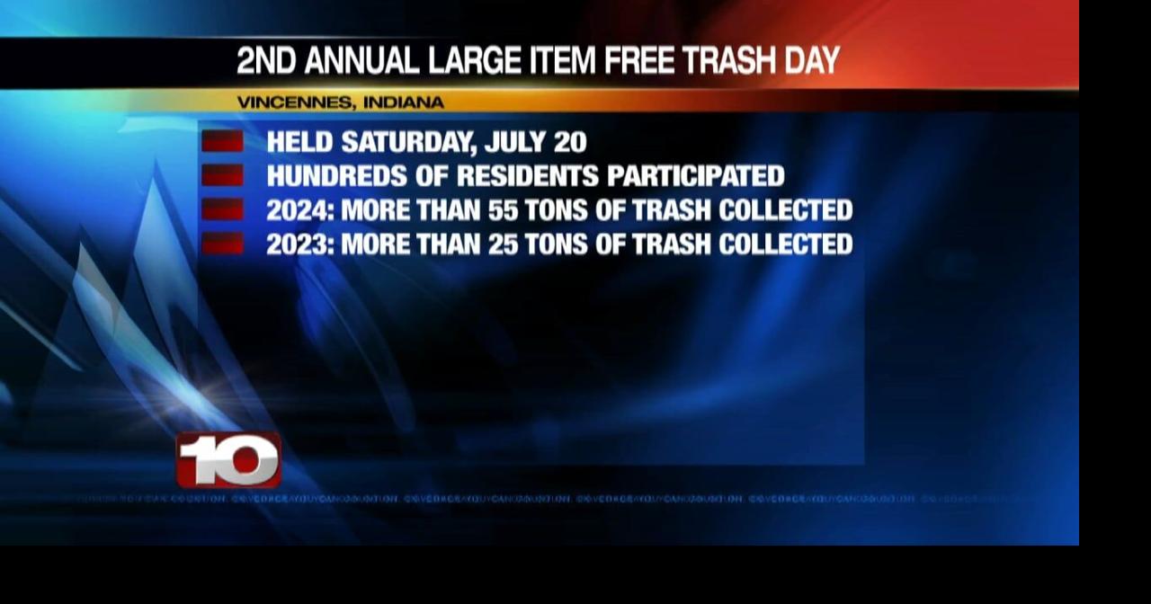 Vincennes Large Item Free Trash Day a 'success' | News | wthitv.com