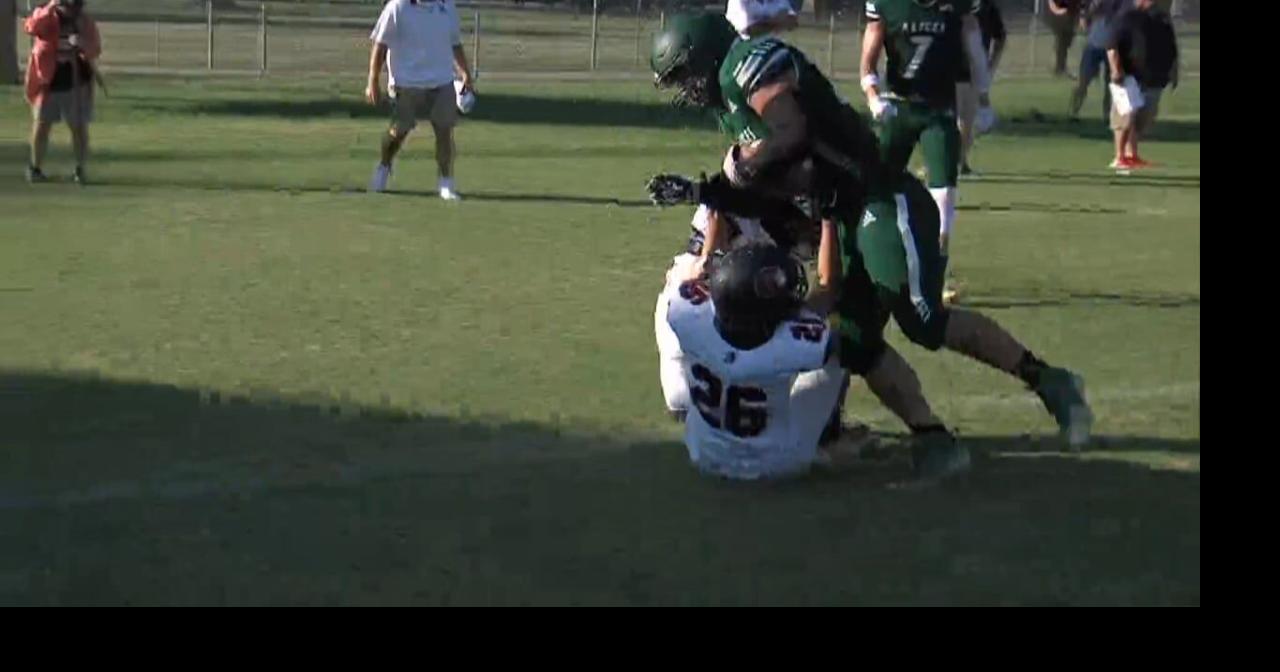 North Knox-Vincennes Lincoln football scrimmage | Sports | wthitv.com