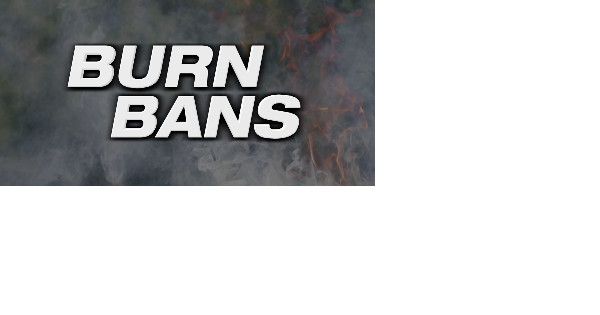 Burn bans declared across the Wabash Valley | News | wthitv.com