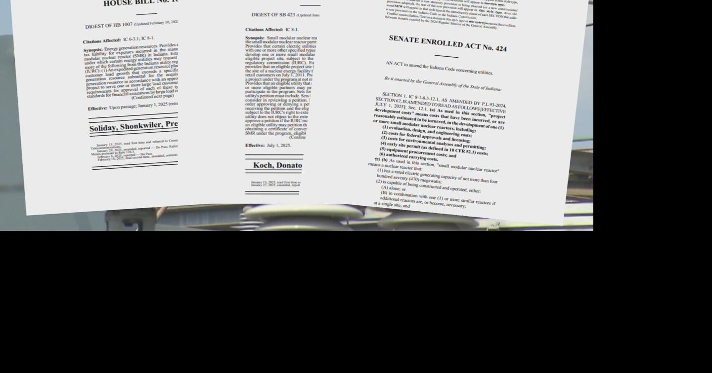 Fallout from nuclear legislation? Indiana consumer advocacy group warns ...