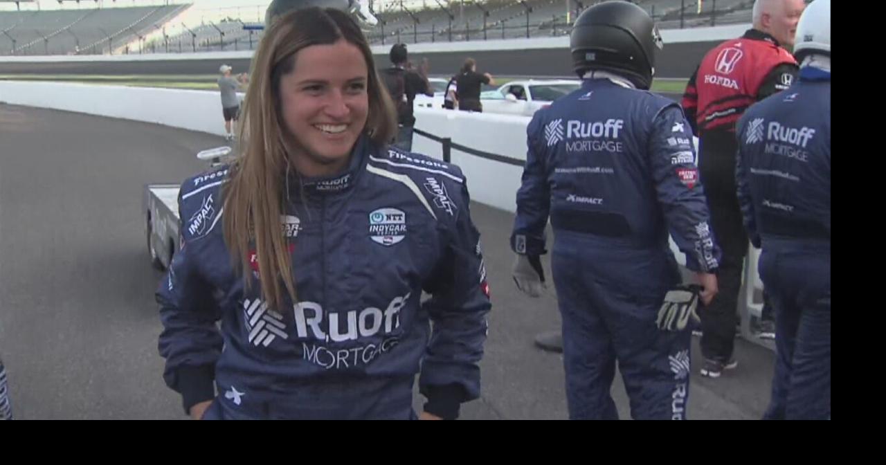 Emilee Hunt - raising awareness for Lupus with the power of an Indy Car ...