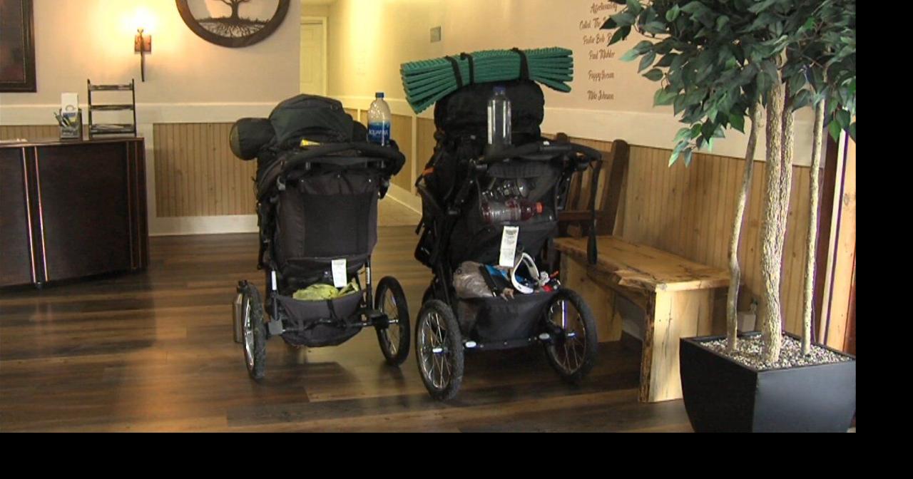 Two cross country walkers on a mission to raise awareness for the ...