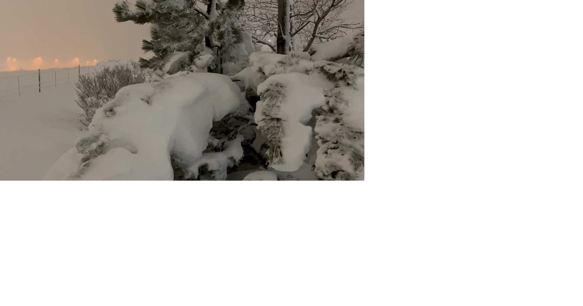 Winter Storm brings snow to Lone Tree, Colorado | Video | wthitv.com