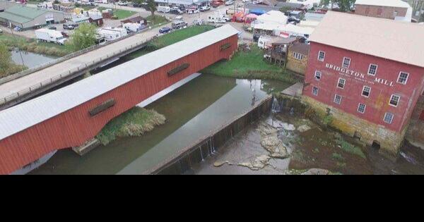 Setting up shop for the Covered Bridge Festival, hear from vendors ...