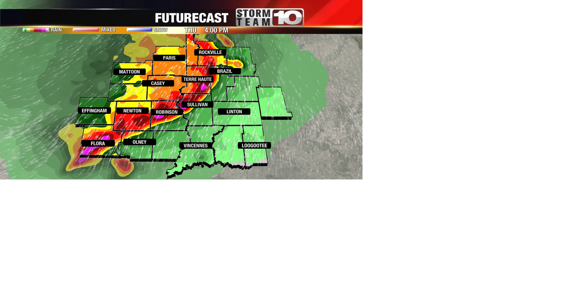 Storm Team 10 tracking potential for damaging wind gusts | Forecast ...