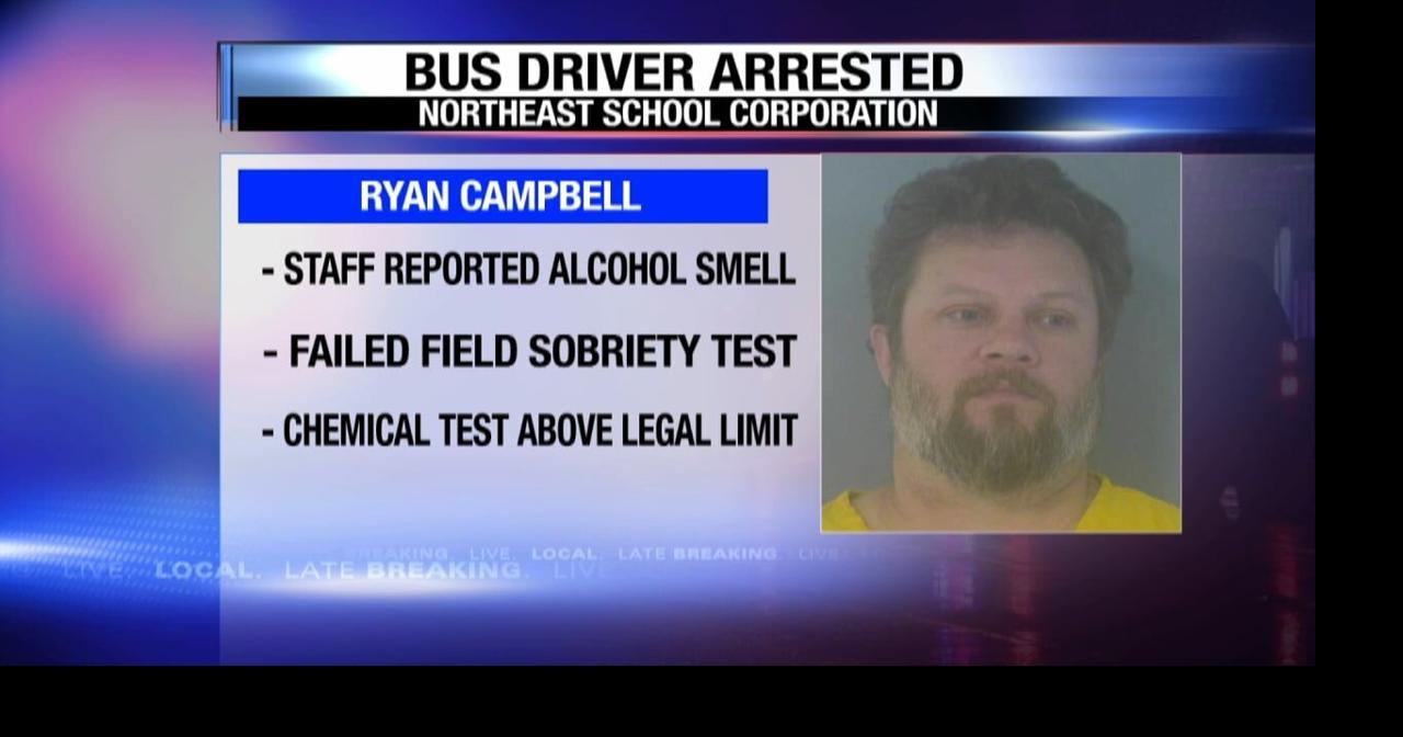 Local school bus driver arrested after suspicion of drunk driving ...