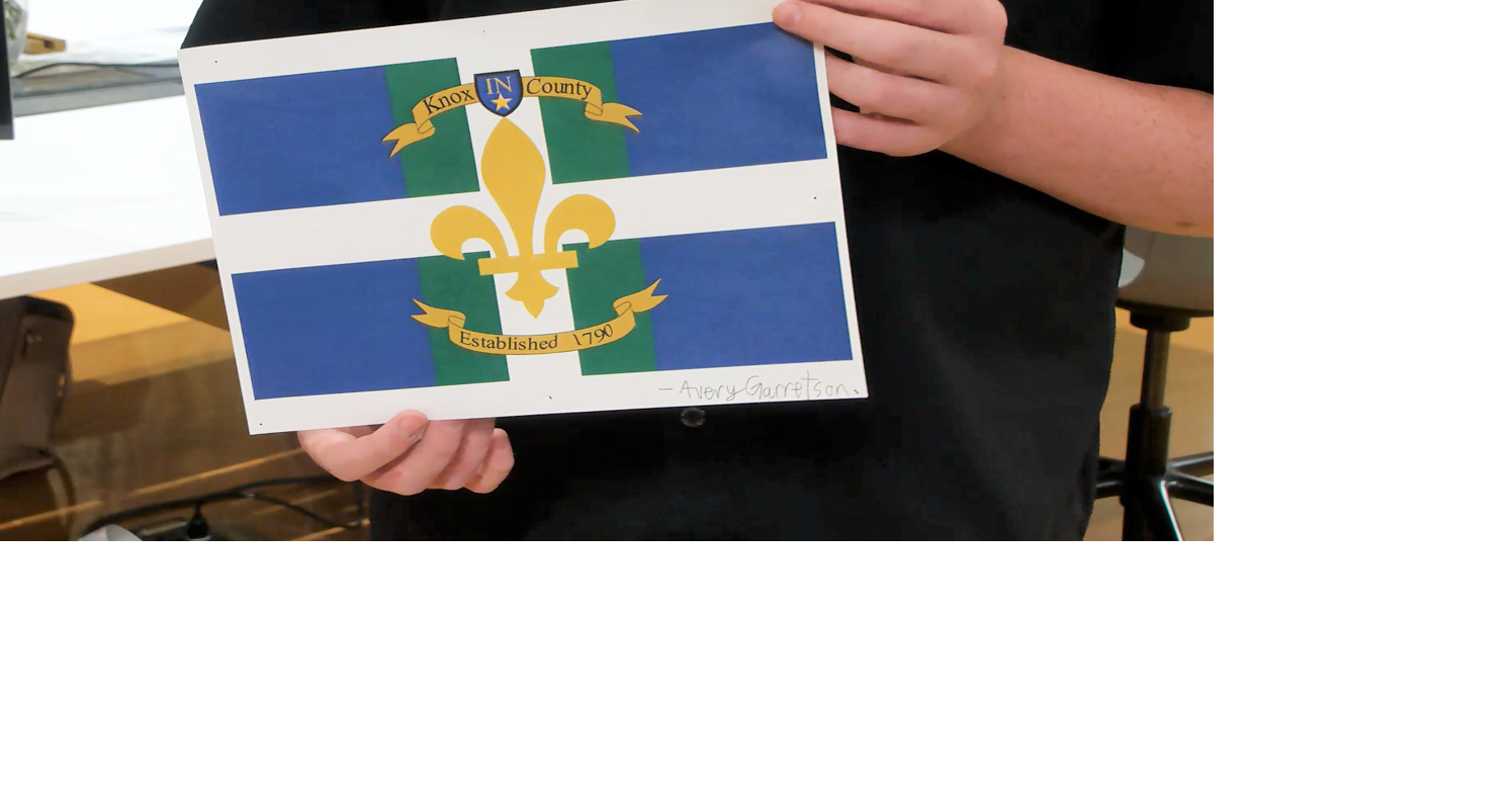 Knox County eighth grader presents county flag design to commissioners ...