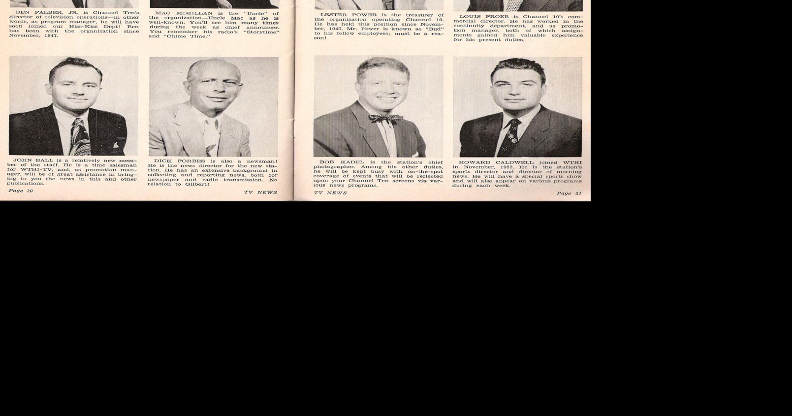 WTHI-TV at 70: We are on the air; check out this magazine we were ...