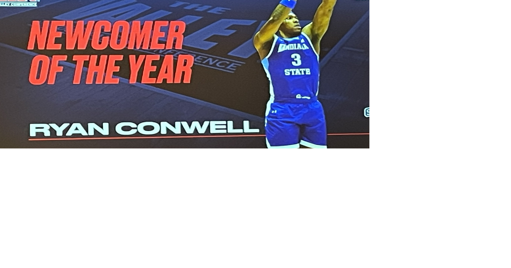 ISU's Ryan Conwell wins MVC Newcomer of the Year | News | wthitv.com