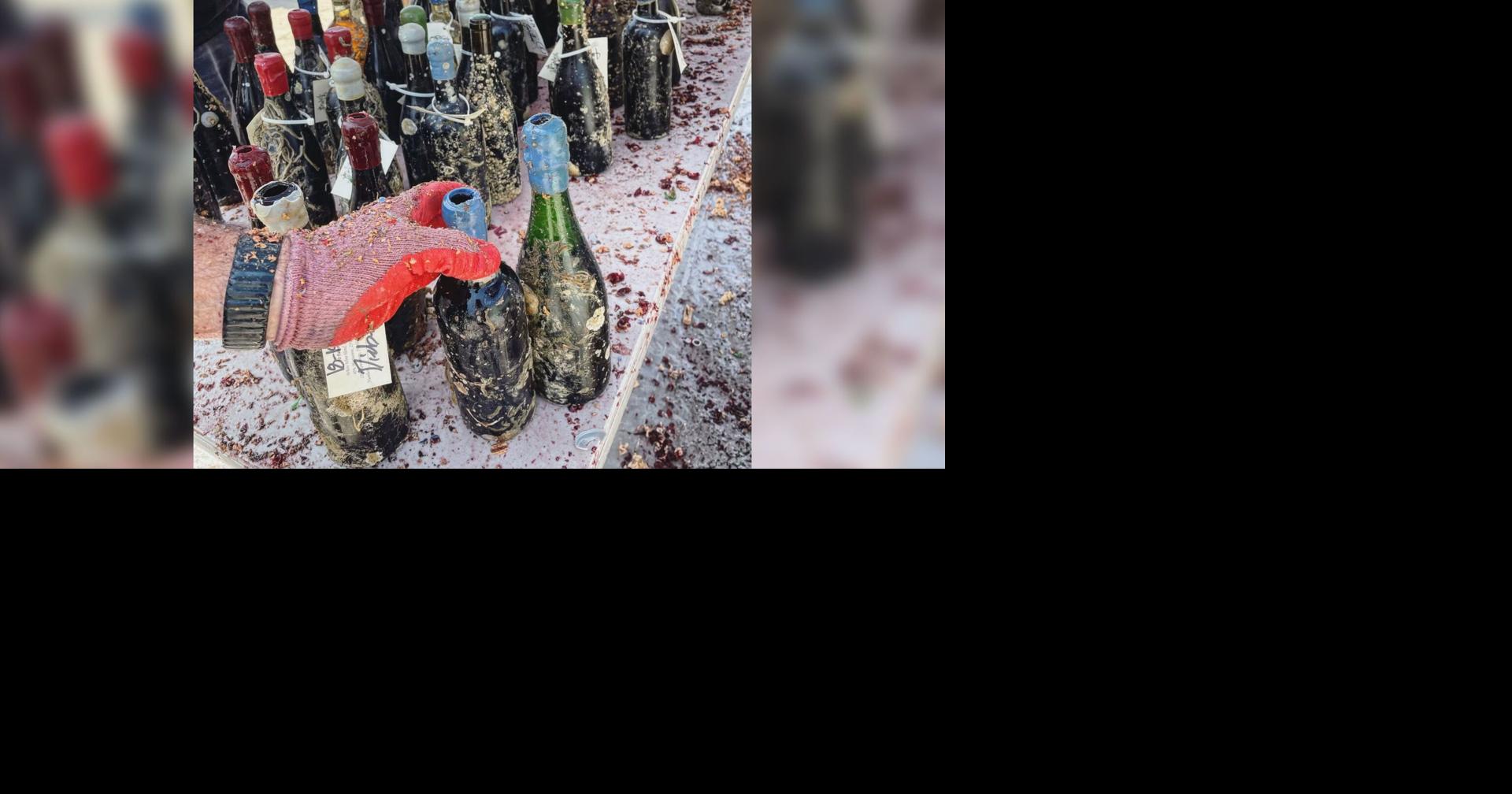 California authorities destroy 2,000 bottles of wine illegally ...