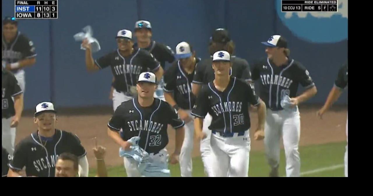 Indiana State Baseball Captures Their Second Regional Championship ...