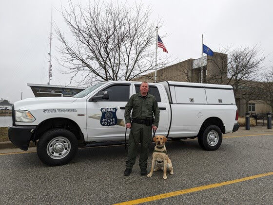 Indiana State Police Special Operations deploys new K9s | News | wthitv.com