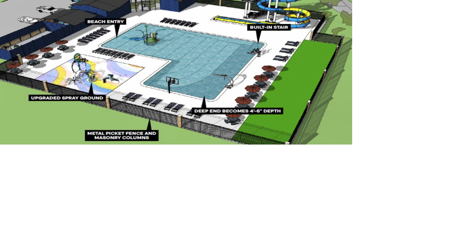 Deming Park Pool Makeover: City Releases Three Design Concepts | News ...