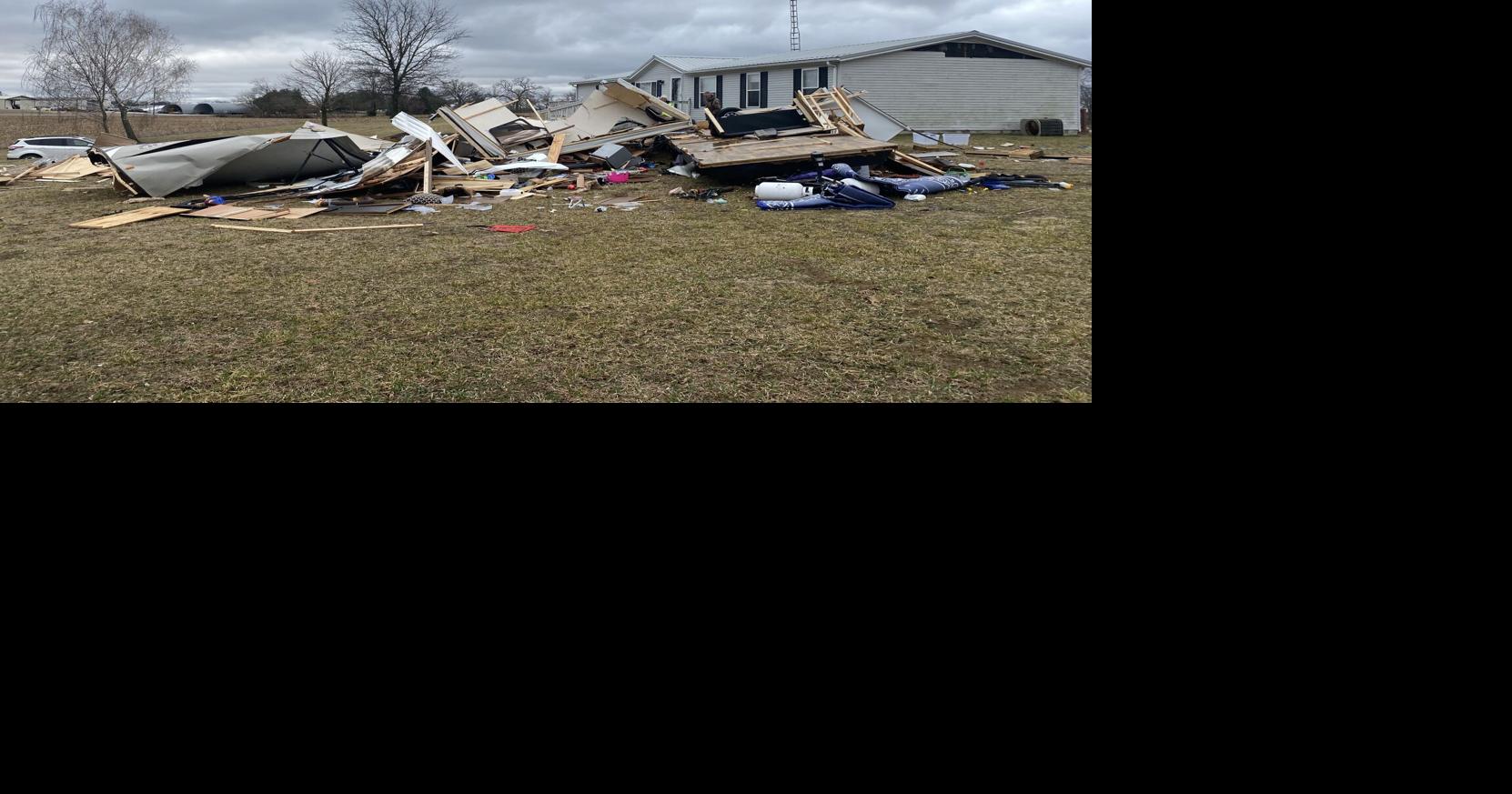 Storm damage leaves homeowners picking up the damage | News | wthitv.com
