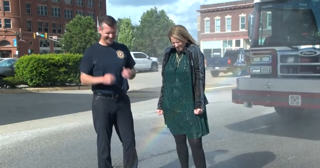 Watch Terre Haute's Susan Dinkel and THFD's Nick Arnold take the "Speak ...