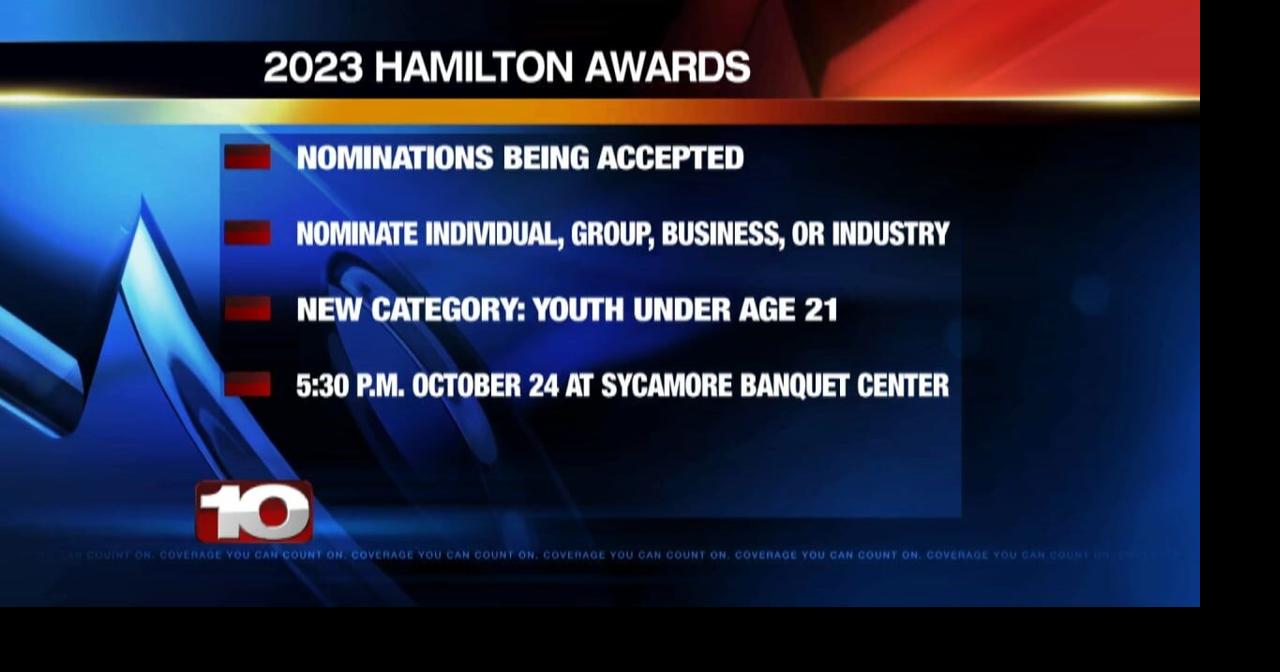 Nominations for Hamilton Awards now open | News | wthitv.com