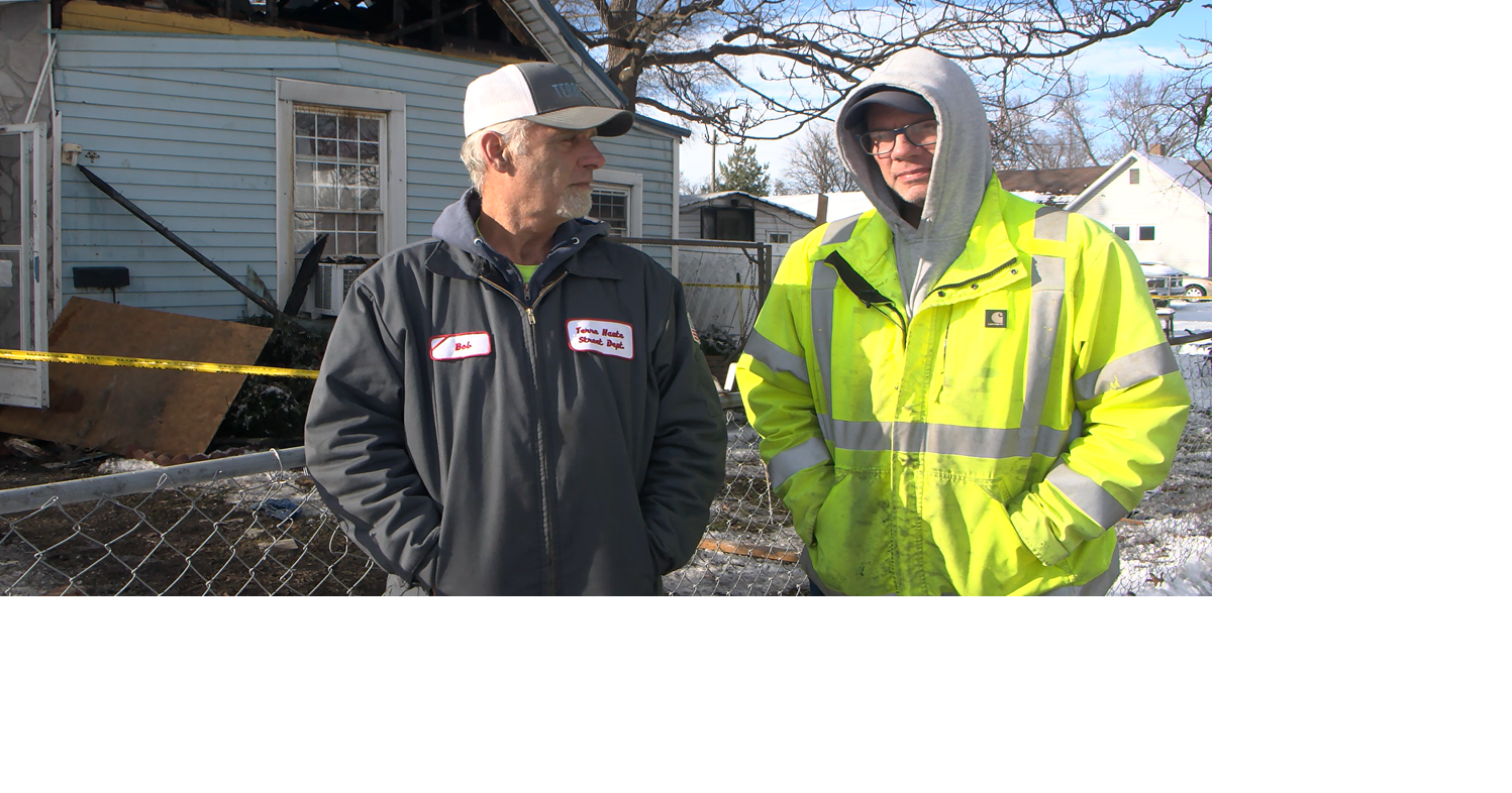 Terre Haute street dept. workers rescue family from fire on Gilbert ...