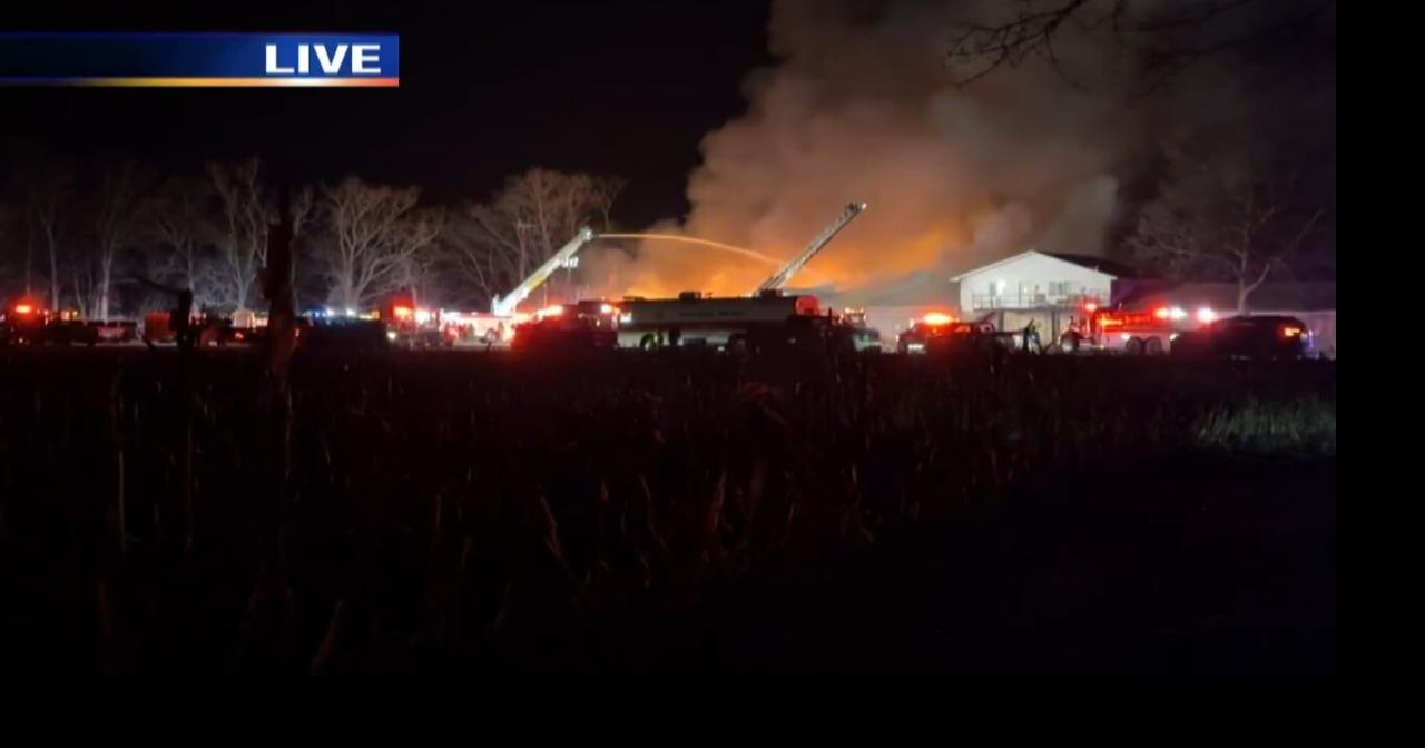 Crews respond to large fire at the historic Rod & Gun Club in Rosedale ...