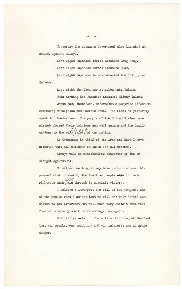 December 7, 1941 - A date which will live in infamy. Here's a look back ...