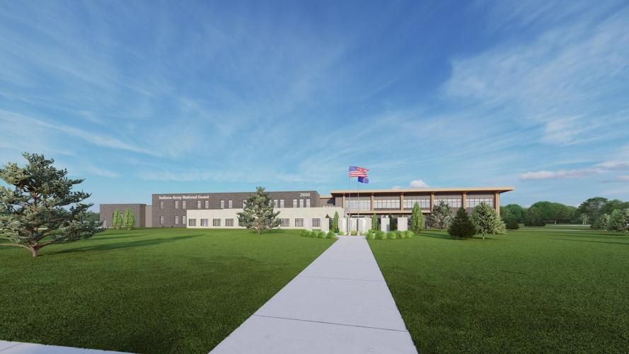 Renderings for new Indiana National Guard readiness center | | wthitv.com