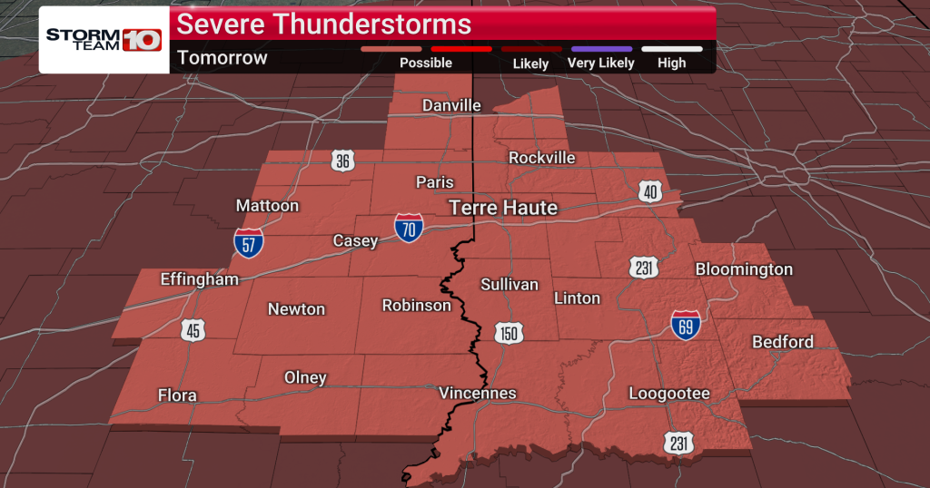 Severe Storms Possible Sunday; Flash Freeze Monday AM | Forecast ...