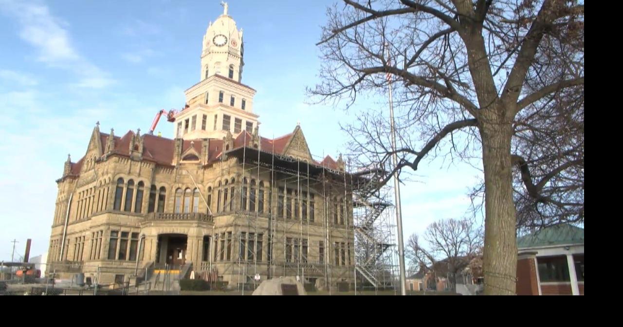 Repairs continue on the Edgar County Courthouse, see when leaders hope ...