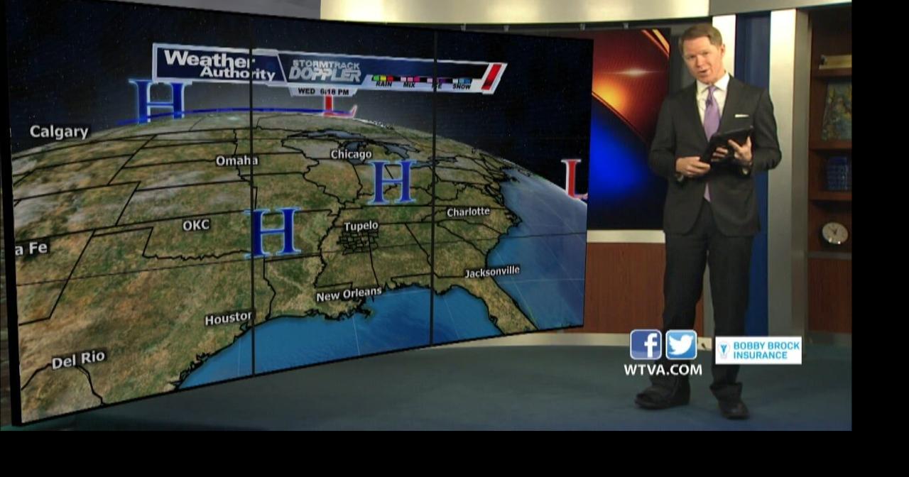 Matt's Wednesday Evening Forecast - High pressure will continue to ...