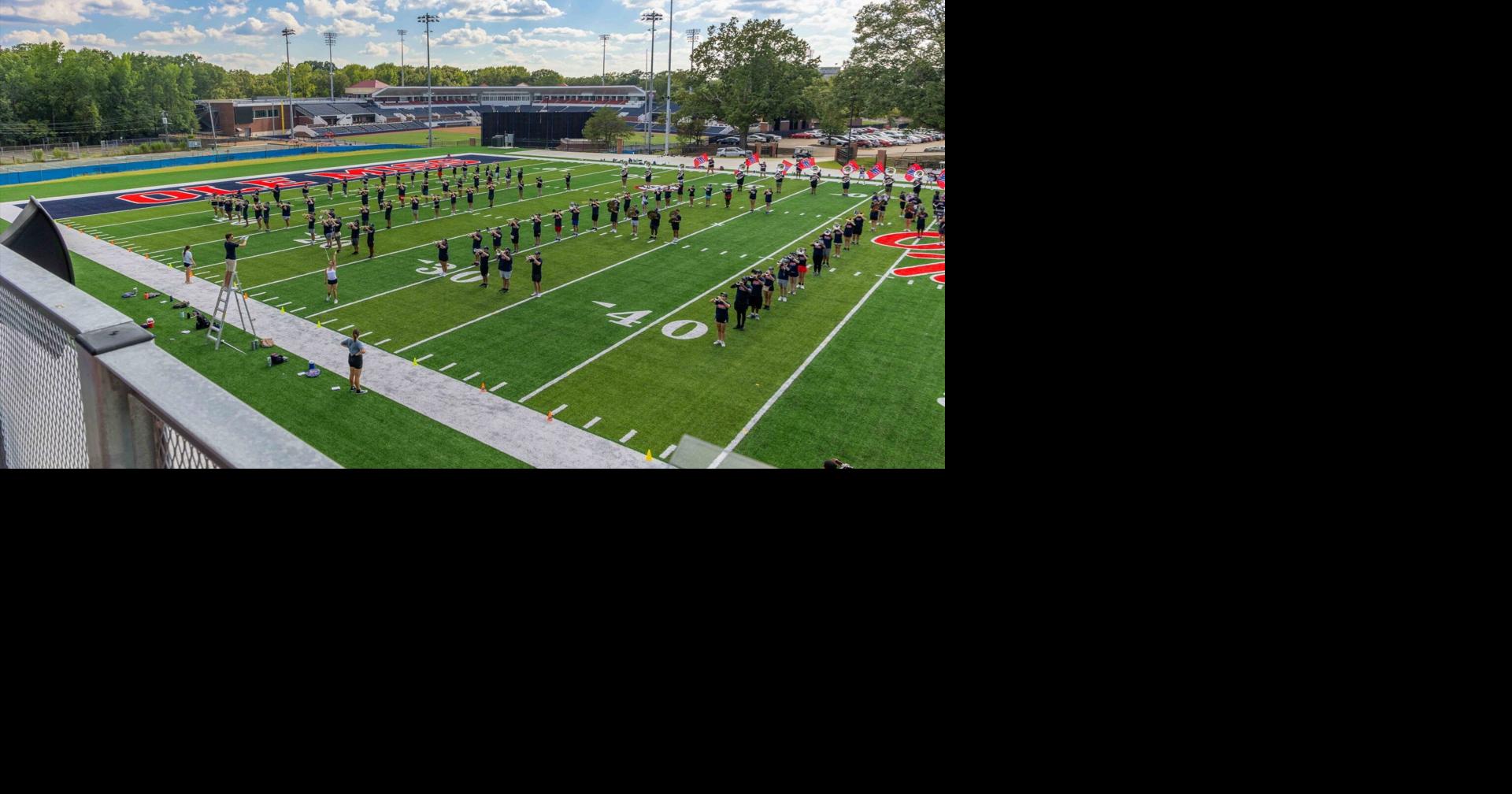 Ole Miss band using brand new practice field | News | wtva.com