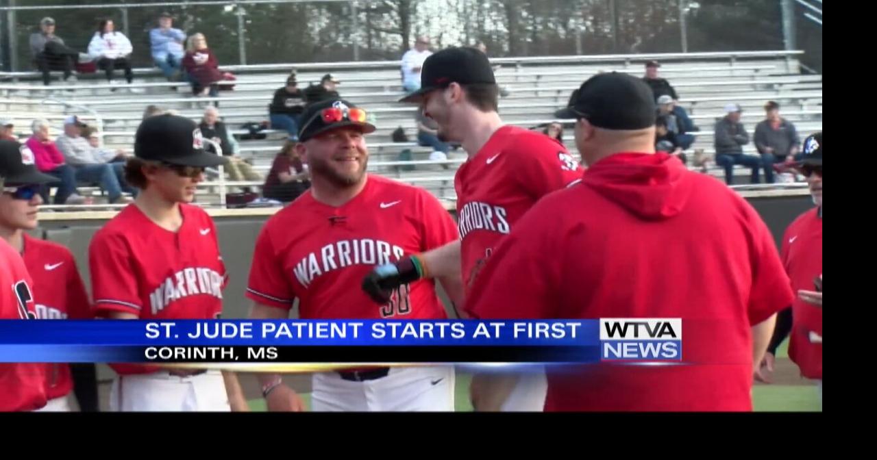 Corinth High School baseball player starts first game since cancer ...