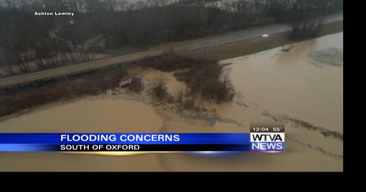 Some flooding shown south of Oxford | Video | wtva.com